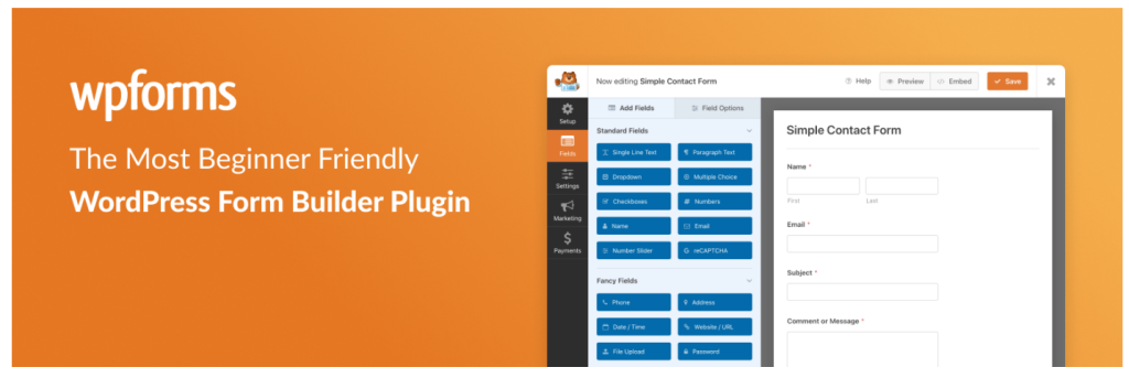 5+ great WordPress Gutenberg Form Builder Plugins - TakeWP